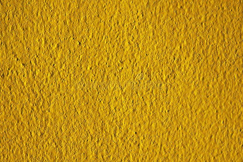 The Uneven Wrinkled Yellow Concrete Surface is Used for the Background ...