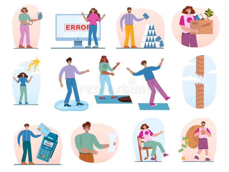 Unexpected Failure or Accident Set. Unforeseen Problem that Impact ...