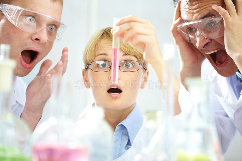 Unexpected outcome stock image. Image of inside, experiment - 26269151