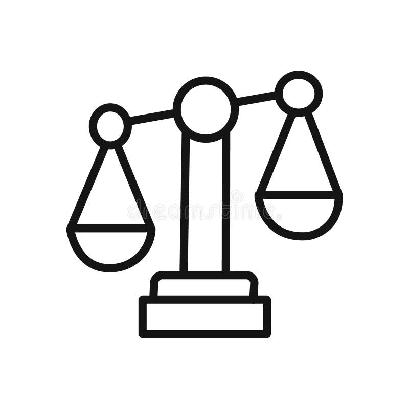 Unfair Icon Linear Graphics Set Vector Stock Vector - Illustration of ...