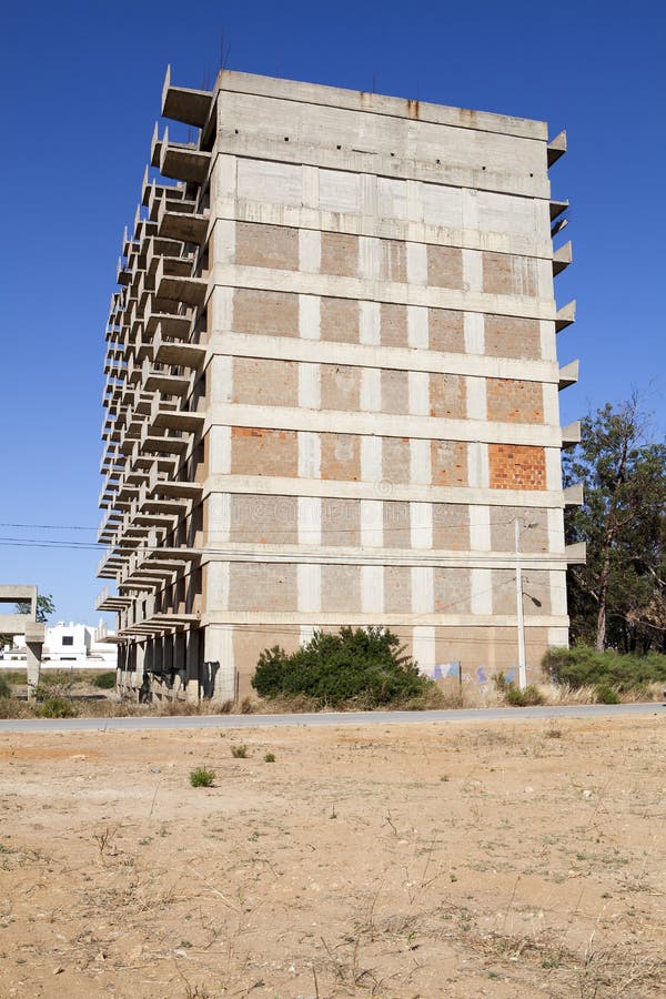 Unfinished New Build Interior Construction Basement Renovation Stock ...