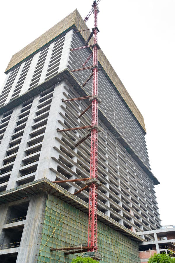 Unfinished building stock image. Image of tall, development - 19920261