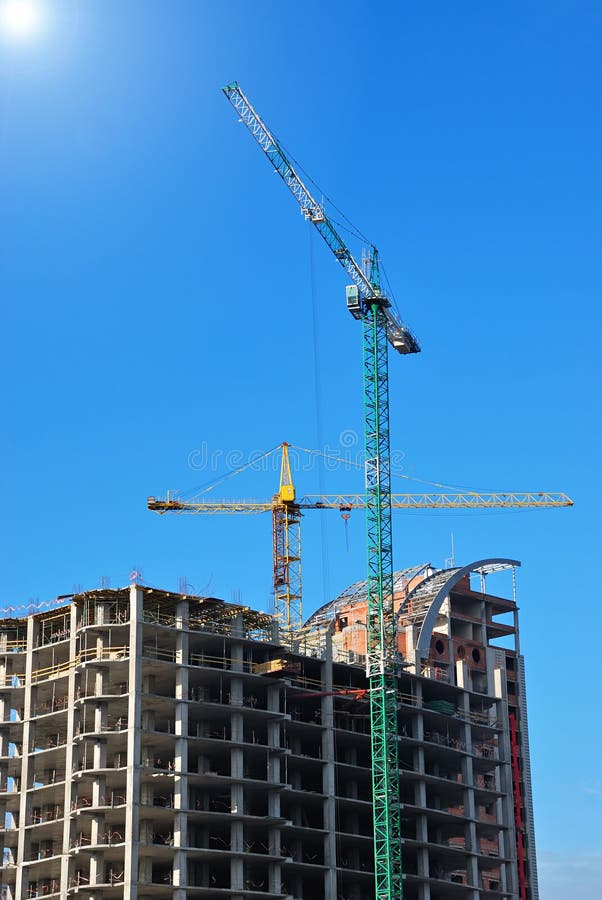Unfinished building stock image. Image of location, buildings - 7489385