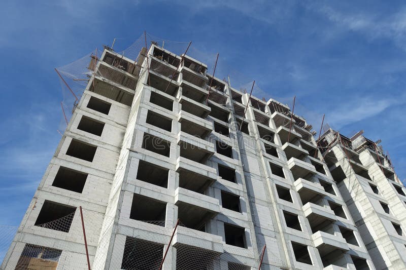 Unfinished Building Construction and Protection-security Nets ...