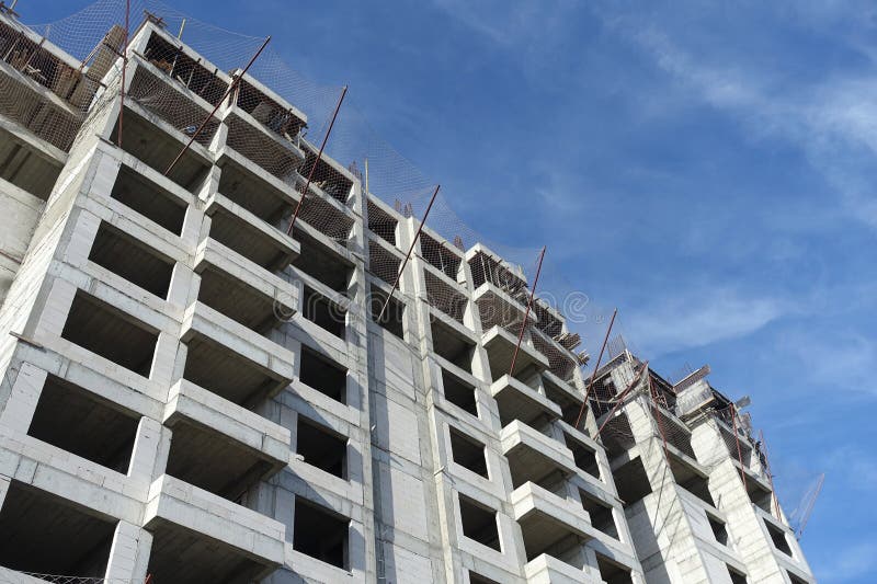 Unfinished Building Construction and Protection-security Nets ...