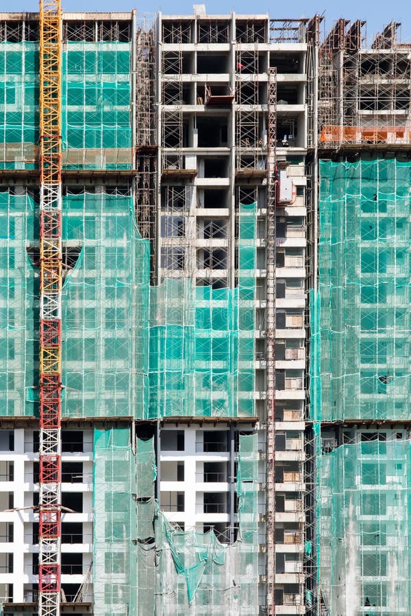 Unfinished Building stock image. Image of architecture - 72342853