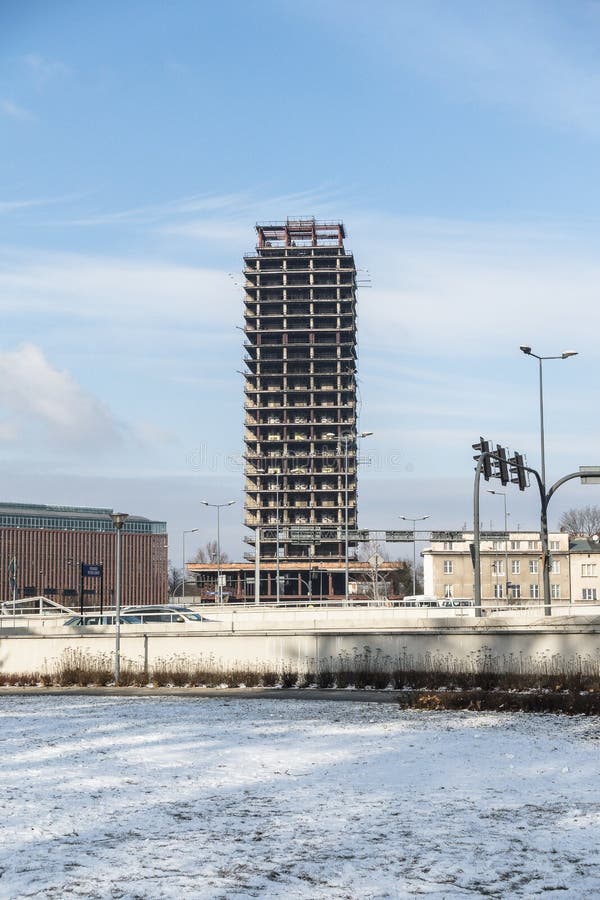 Unfinished building stock photo. Image of business, fireguard - 66914746