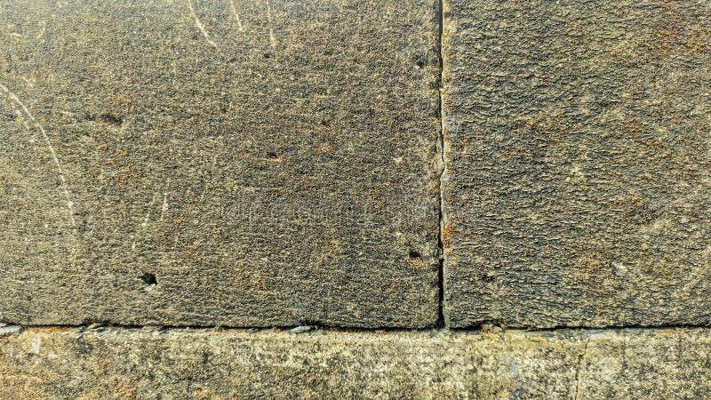 Unfinished Concrete Brick Wall Texture Stock Photo - Image of ...