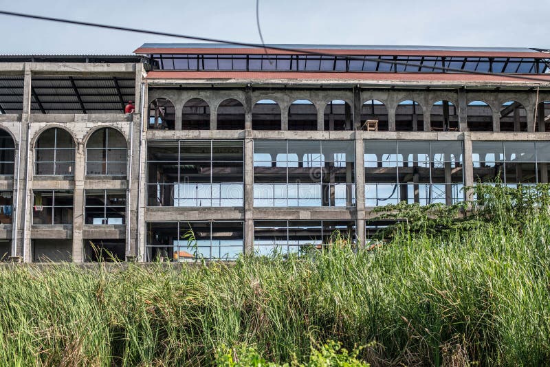 Bali Construction - Unfinished Stock Image - Image of street, concrete ...