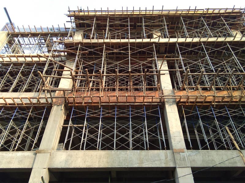 Unfinished development stock image. Image of construction - 120266179