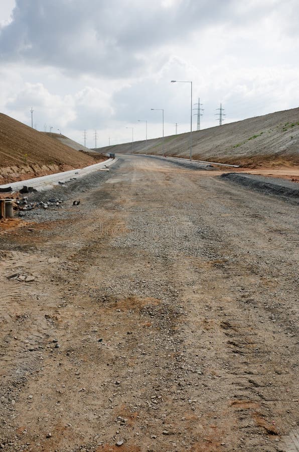 Unfinished Highway Bridges, Czech Republic Stock Image - Image of ...