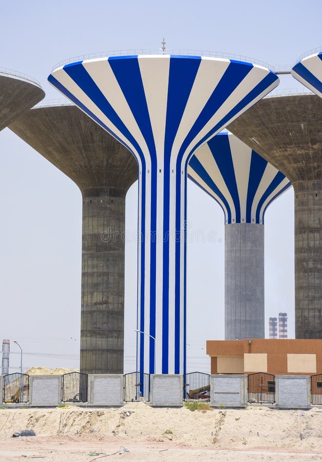 Unfinished Water Towers stock photo. Image of shortage - 53942934