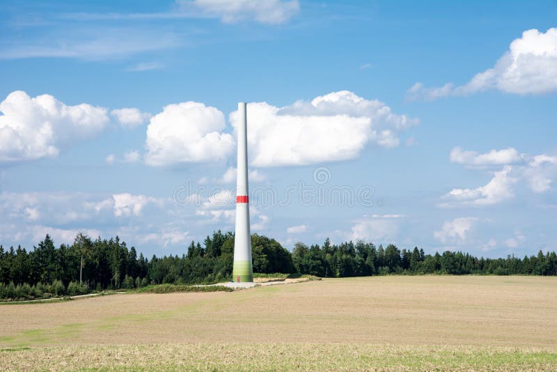 Unfinished Windmill stock photo. Image of site, power - 45305484