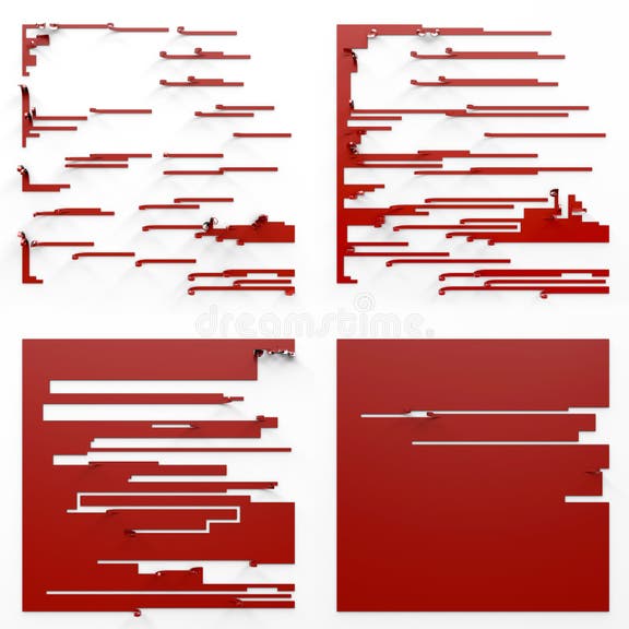 Unfolded design stock illustration. Illustration of texture - 55824849