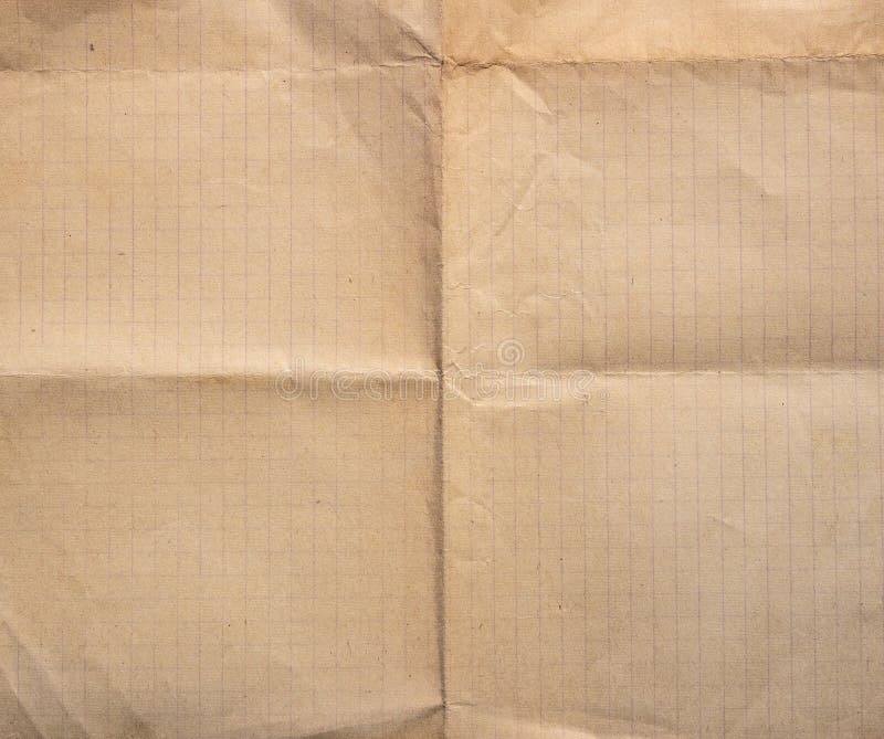 Unfolded Sheet Vintage Checkered Paper Stock Photos - Free & Royalty ...