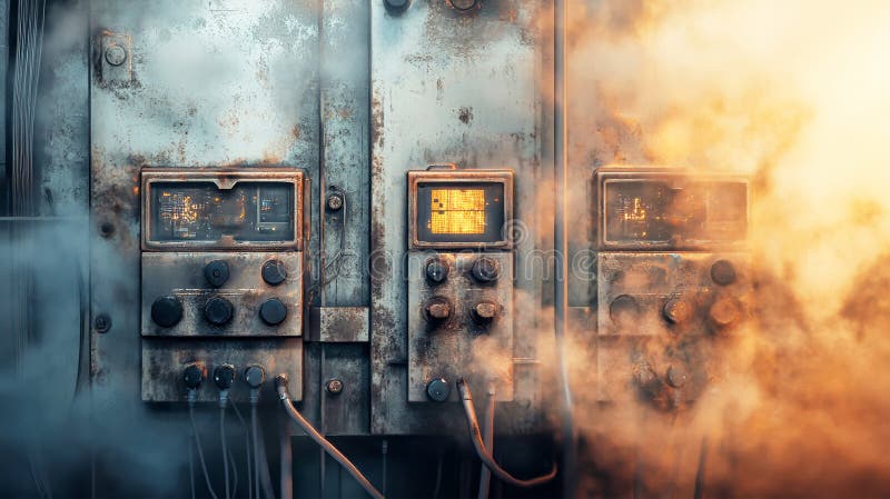 Unfolding Catastrophe in a Stunning Electrical Panel Fire, Melding ...