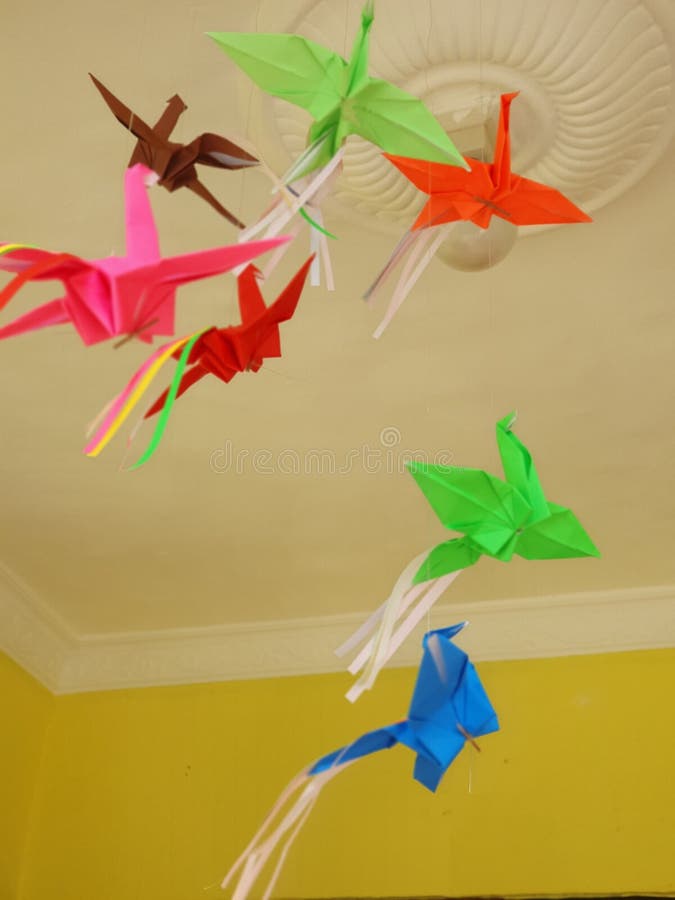 Unfolding Creativity: Captivating Origami Bird Design& X22; Stock Image ...