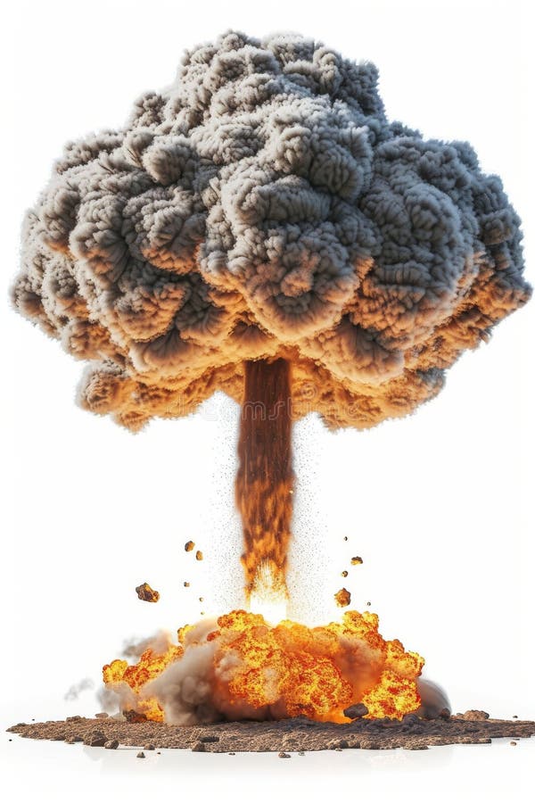 The Unfolding Fury of a Nuclear Blast - a Dramatic Depiction of ...