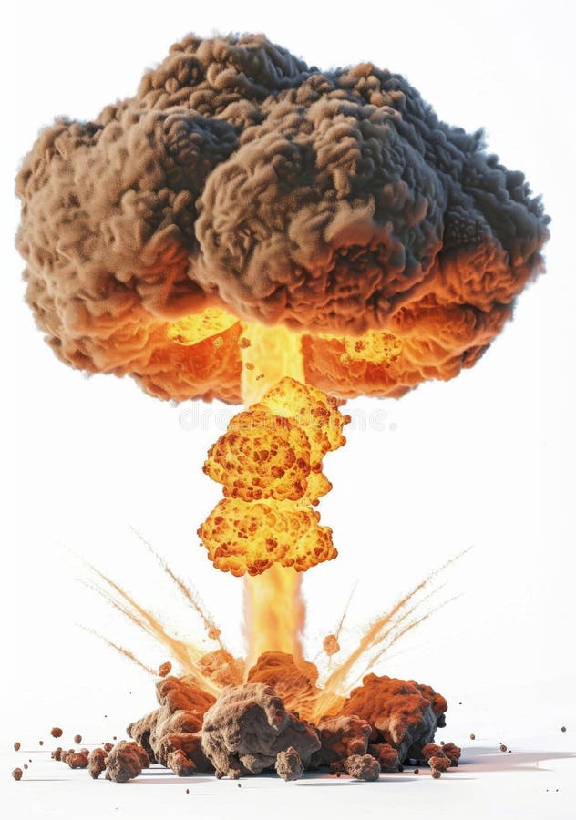 The Unfolding Fury of a Nuclear Blast - a Dramatic Depiction of ...