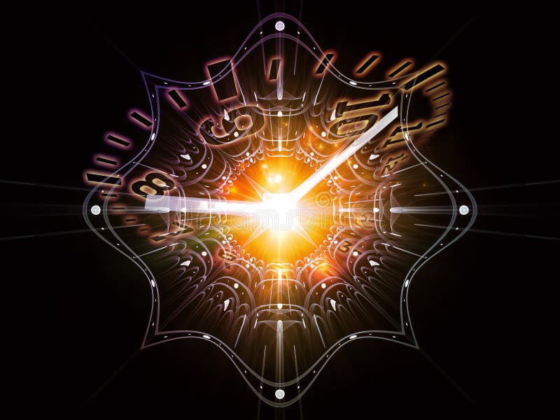 Unfolding of Temporal Realm Stock Illustration - Illustration of ...