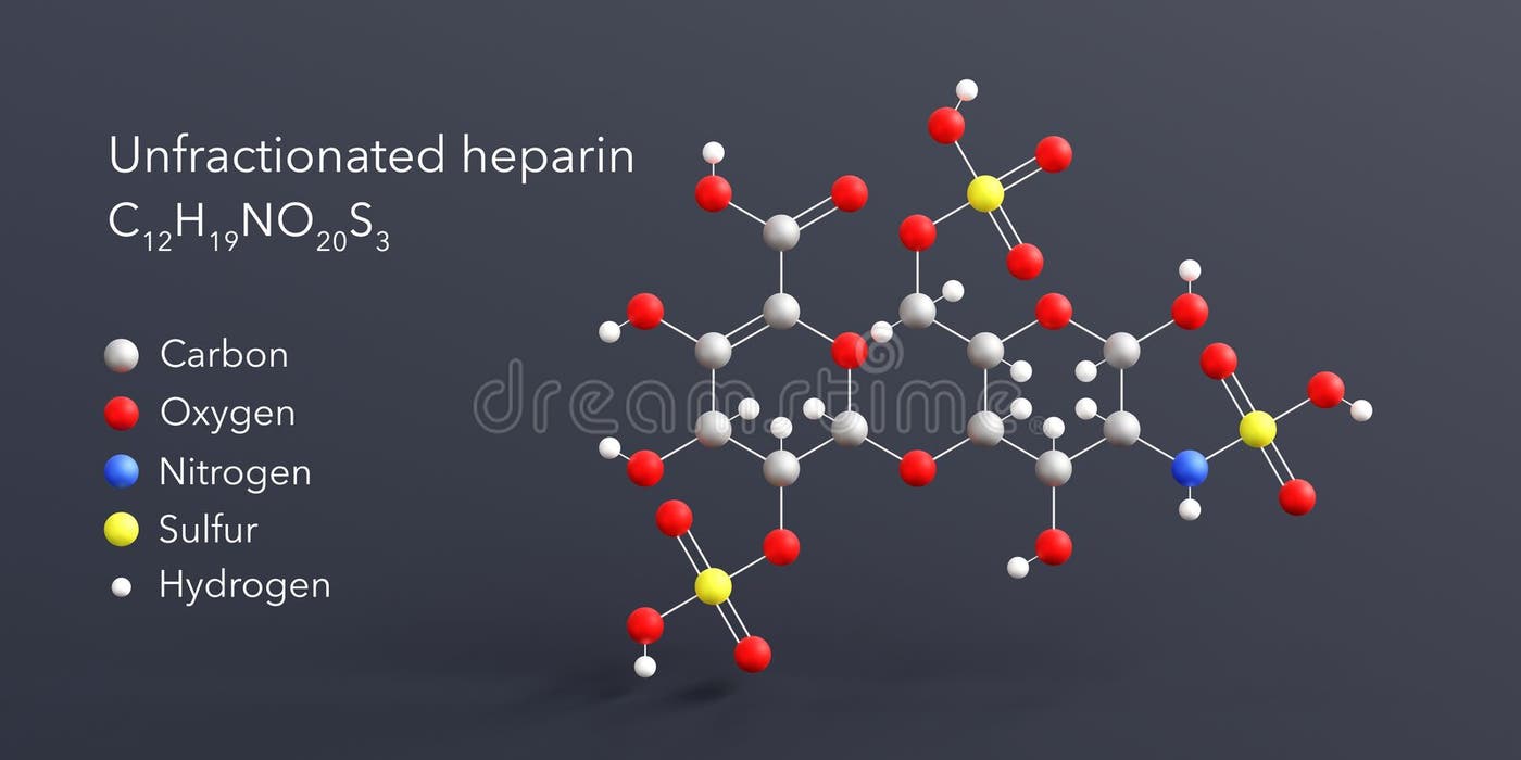 Heparin Molecule Stock Illustrations – 64 Heparin Molecule Stock ...