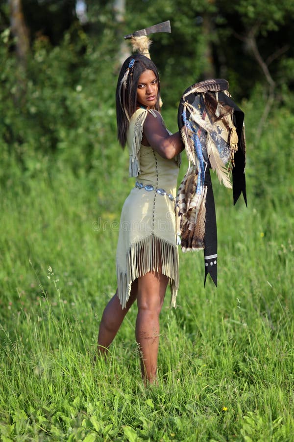 Unfriendly Indian stock image. Image of culture, meadow - 31790447