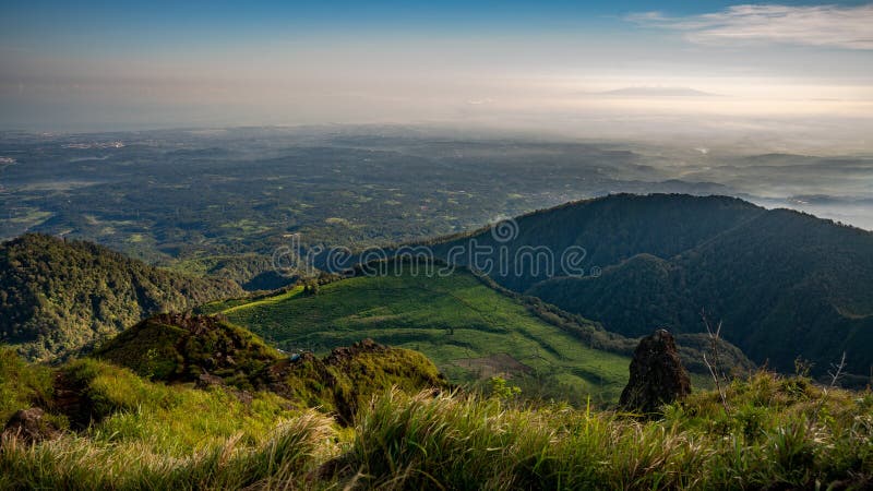 Ungaran Mountain stock image. Image of roam, tree, ungaran - 217247401
