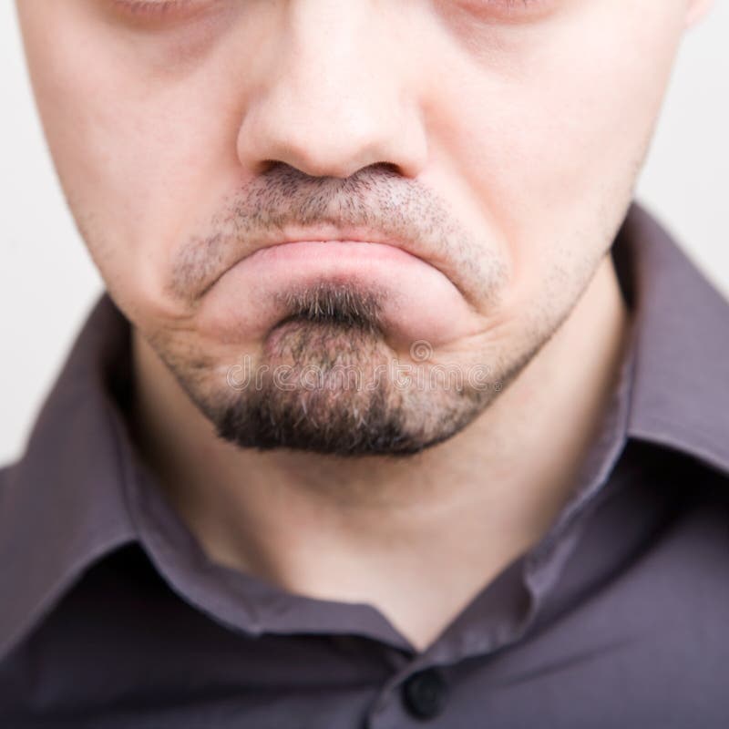 Unhappy stock image. Image of beard, people, despair, goatee - 8769111