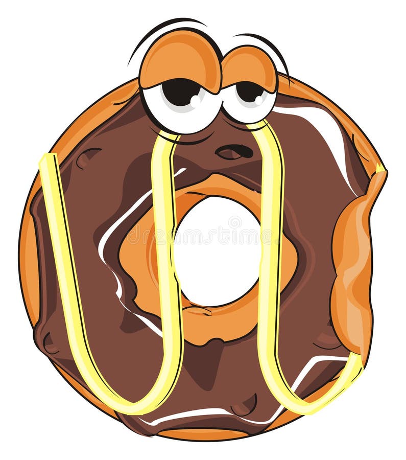 Sad Donut Stock Illustrations – 275 Sad Donut Stock Illustrations ...