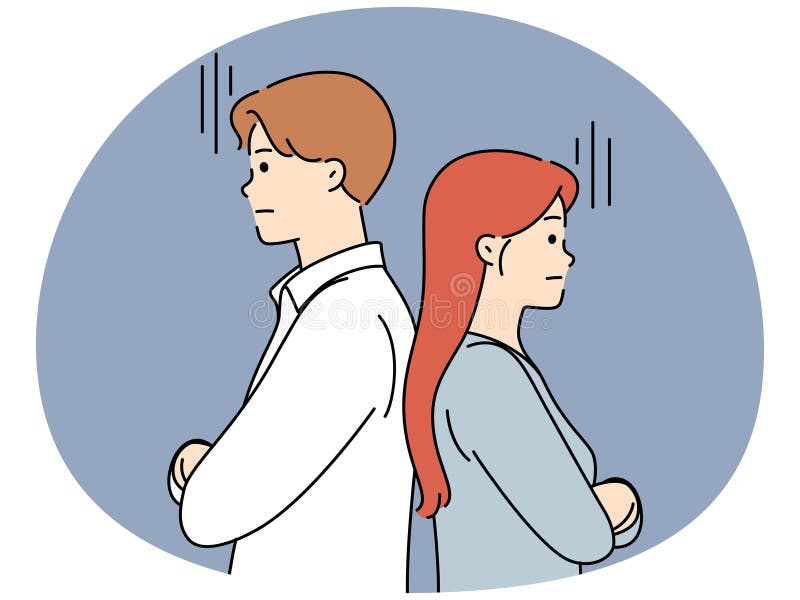 Mad Couple Cartoon Stock Illustrations – 335 Mad Couple Cartoon Stock ...