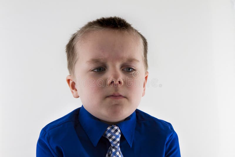 Unhappy little guy stock photo. Image of success, businessman - 88963686