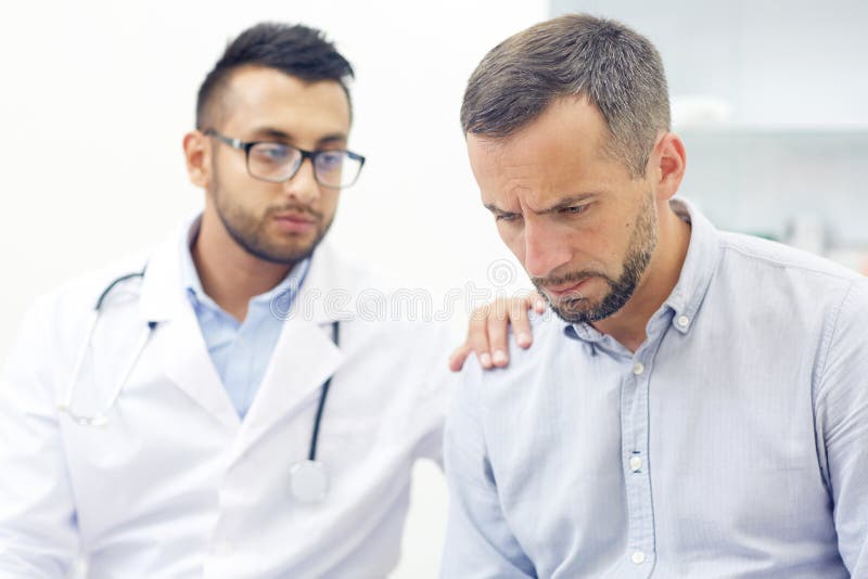 Serious problems stock photo. Image of clinician, doctor - 101796716