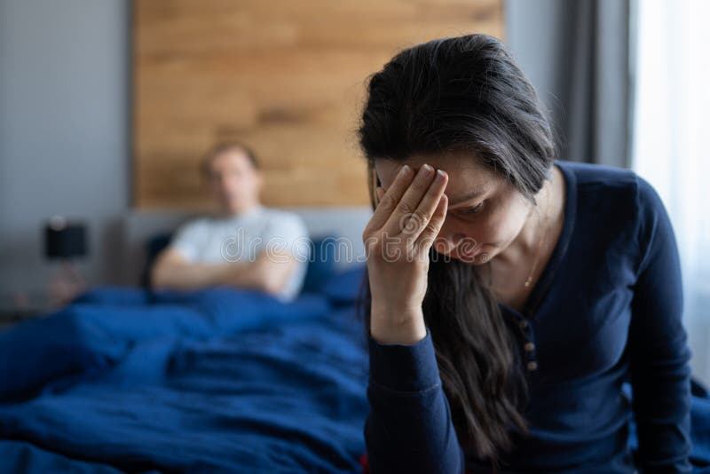 Unhappy Sad Stressed Women with Trouble Stock Image - Image of problem ...
