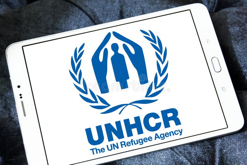 UNHCR, UN Uchodźcy Agencja, Logo Zdjęcie Stock Editorial - Obraz ...