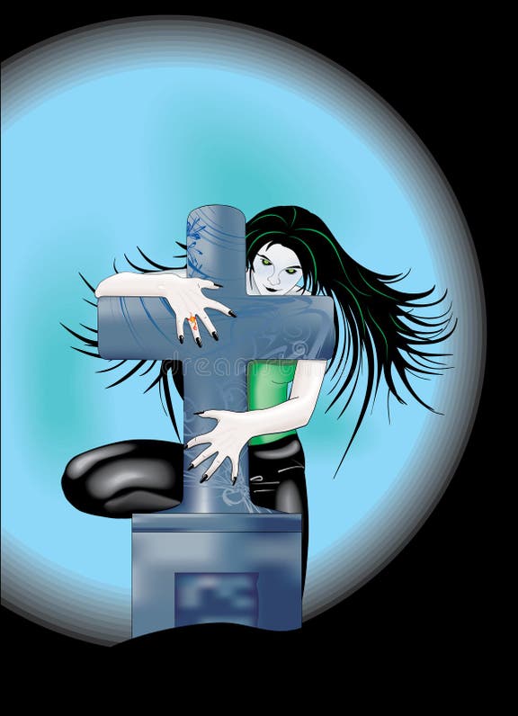 Unholy stock vector. Illustration of undead, ghost, witchcraft - 6517938