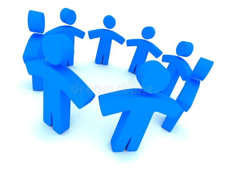 Concepto De La Gente De La Unión Del Trabajo En Equipo Ilustración del ...