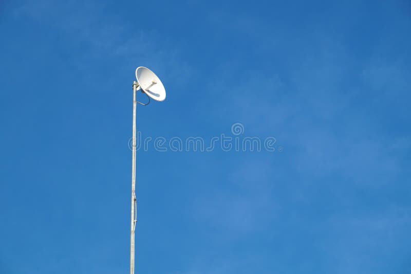 Uni-directional Antenna for High-speed Data on the Mast. Stock Photo ...