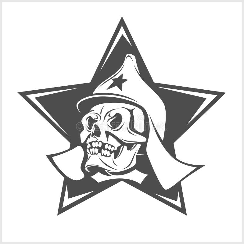 Uni Soviet Star and USSR Skull Stock Vector - Illustration of hammer ...
