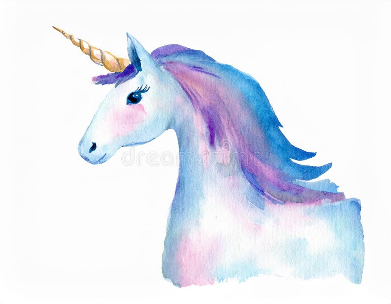 Unicorn Art Simple and Elegant Design for Versatile Creative Use Stock ...