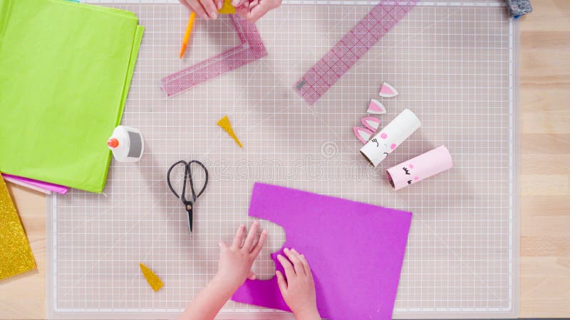 Unicorn craft project stock photo. Image of hobbies - 271680352