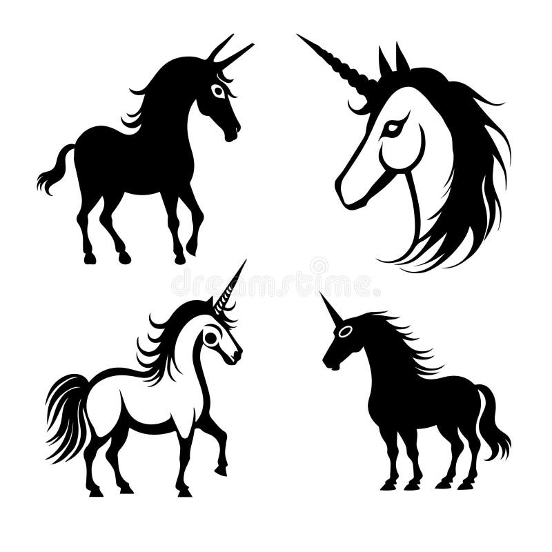 Unicorn Vector and Illustration Stock Vector - Illustration of speed, fairytale: 301128143