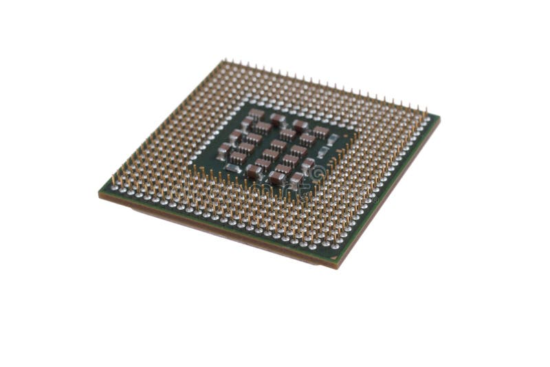 Unidad Microprocesadora Central Foto de archivo - Imagen de ...