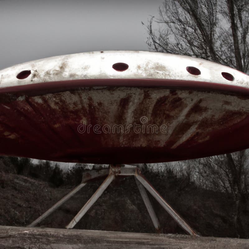 Unidentified Flying Object UFO. a Visually Observable Moving or ...