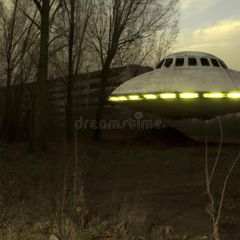 Unidentified Flying Object UFO. a Visually Observable Moving or ...