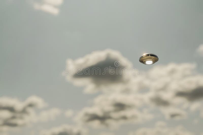 Unidentified flying object stock image. Image of unidentified - 162734365