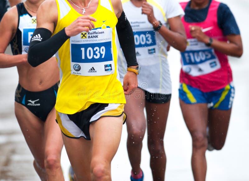 Marathon racers stock photo. Image of runners, athletic - 2271540