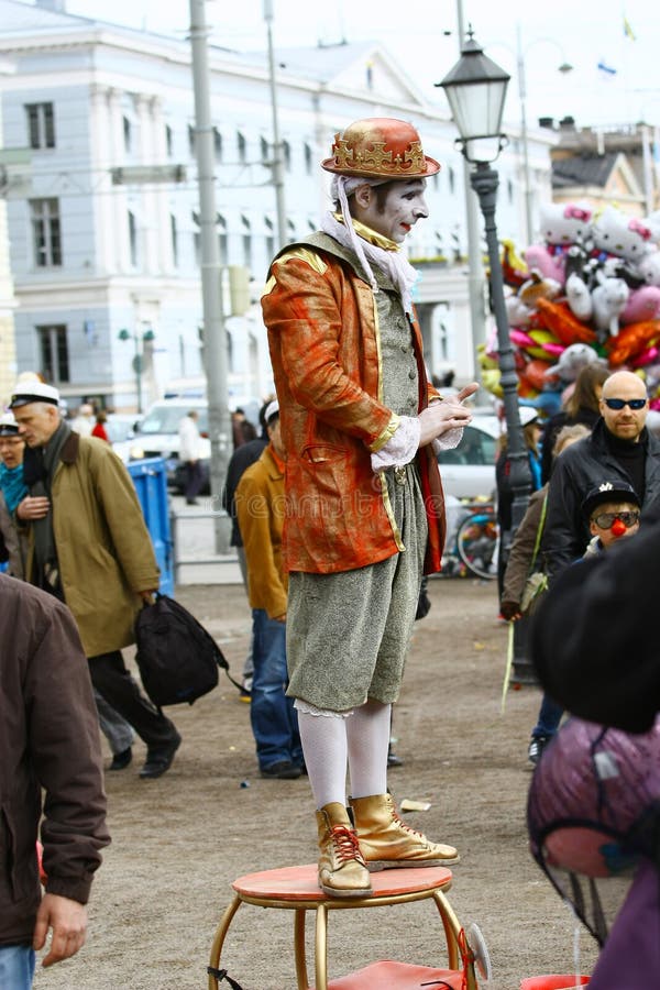 Unidentified Street Performer Mime Stock Photos - Free & Royalty-Free ...