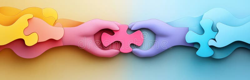 Unified: Abstract 3D Rendering of Connection through Interconnected ...