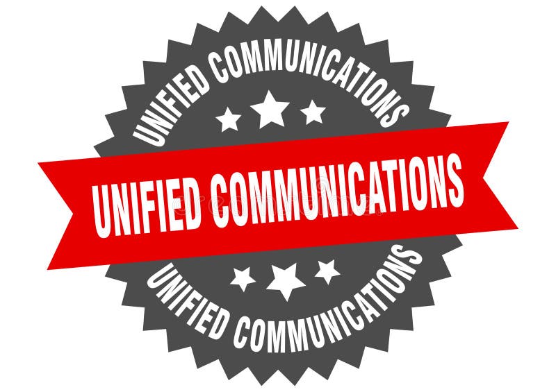 Unified Communications Sign. Unified Communications Circular Band Label ...