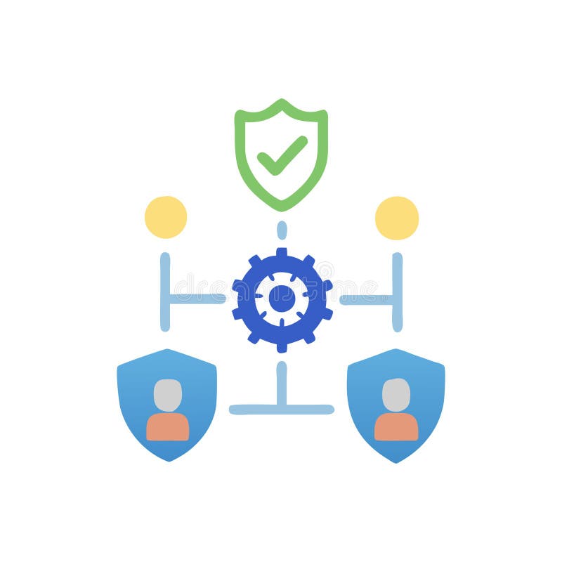 Unified Threat Management Icon Stock Illustration - Illustration of ...